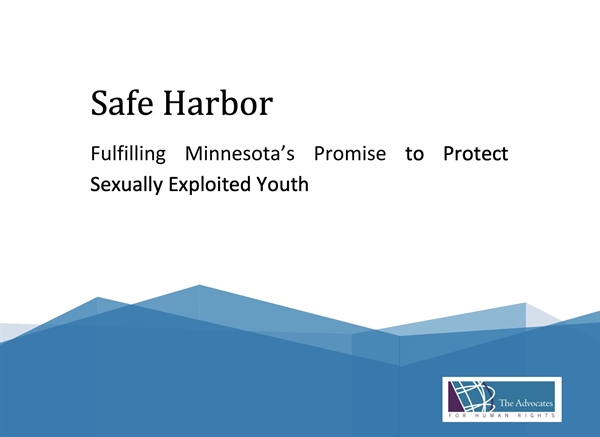 Safe Harbor: Fulfilling Minnesota's Promise to Protect Sexually ...