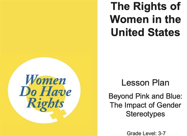 Lesson Plan: Beyond Pink and Blue: The Impact of Gender Stereotypes ...
